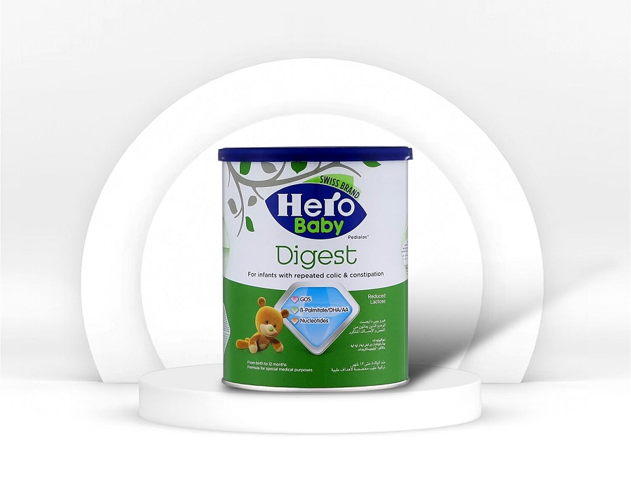 «هيرو بيبى دايجست» لبن للرضع من الولادة لحالات المغص والامساك - صحة المرأة