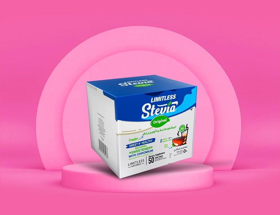 ليمتلس ستيڤيا – limitless stevia محلى طبيعي بدون سعرات حرارية - صحة المرأة