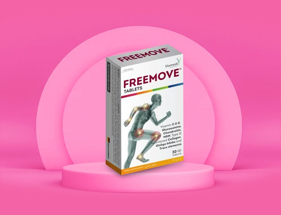 أقراص فريموف – Freemove مكمل غذائي يدعم وظيفة العظام - صحة المرأة