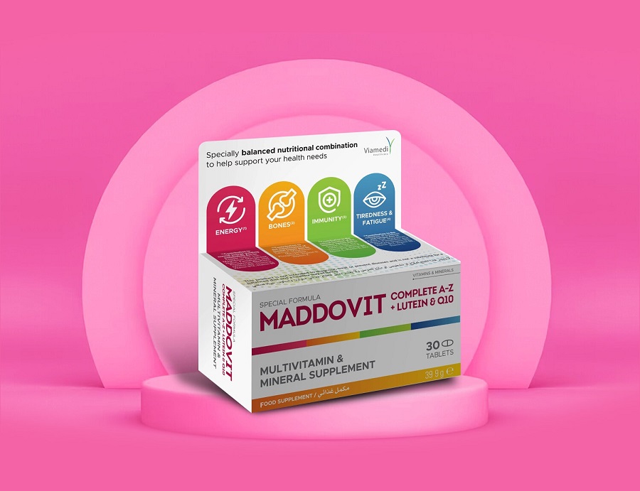 مادوفيت - Maddovit يدعم الاحتياجات الصحية للبالغين - صحة المرأة