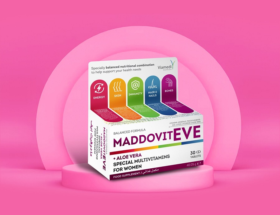 مادوفيت إيف - Maddovit EVE مكمل غذائي لدعم الجهاز المناعي - صحة المرأة