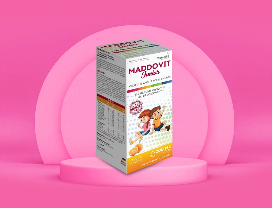 مادوفيت جونيور - Maddovit Junior مكمل غذائي للحفاظ على العظام - صحة المرأة