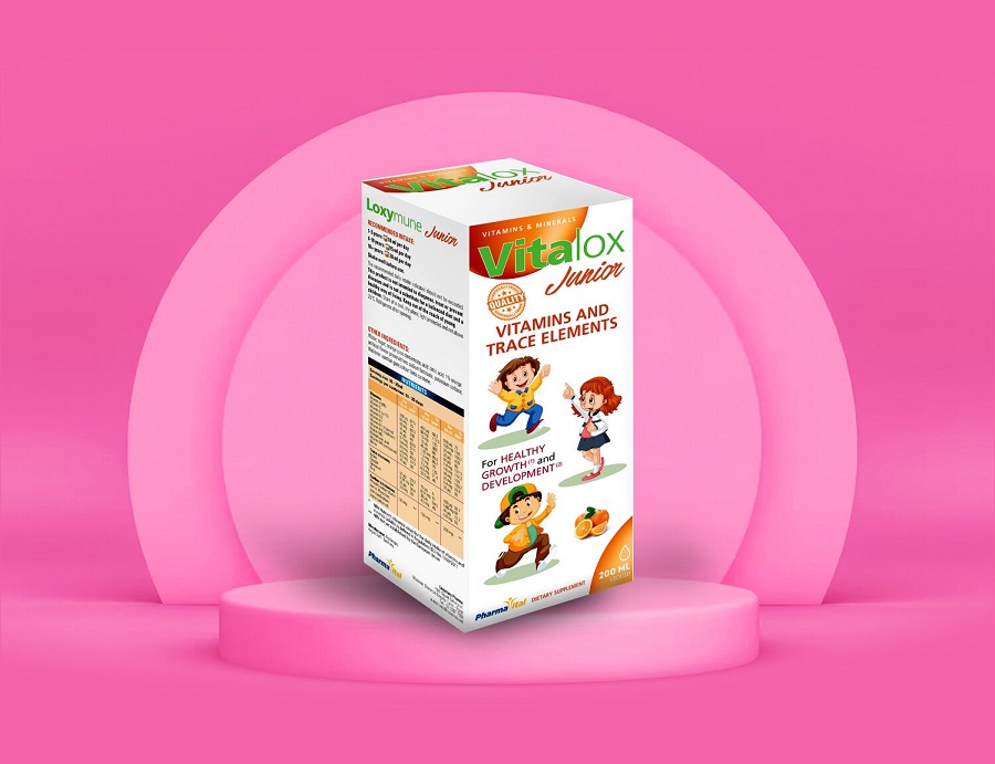 فيتالوكس جونيور - Vitalox Junior مكمل غذائي لتعزيز الجهاز العصبي ...